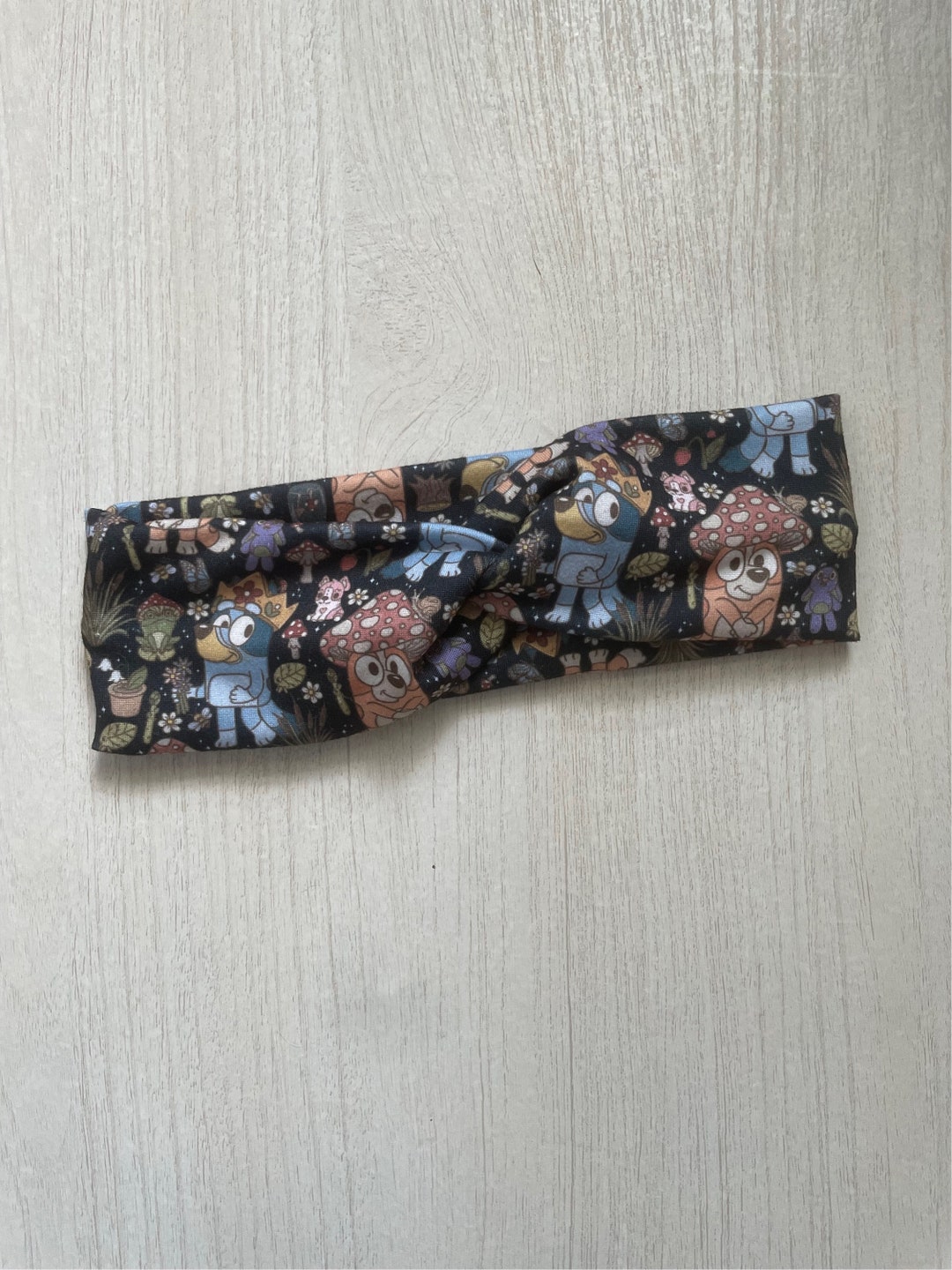 Bluey Cottagecore Headband Bluey and Bingo Headband Black - Etsy Canada