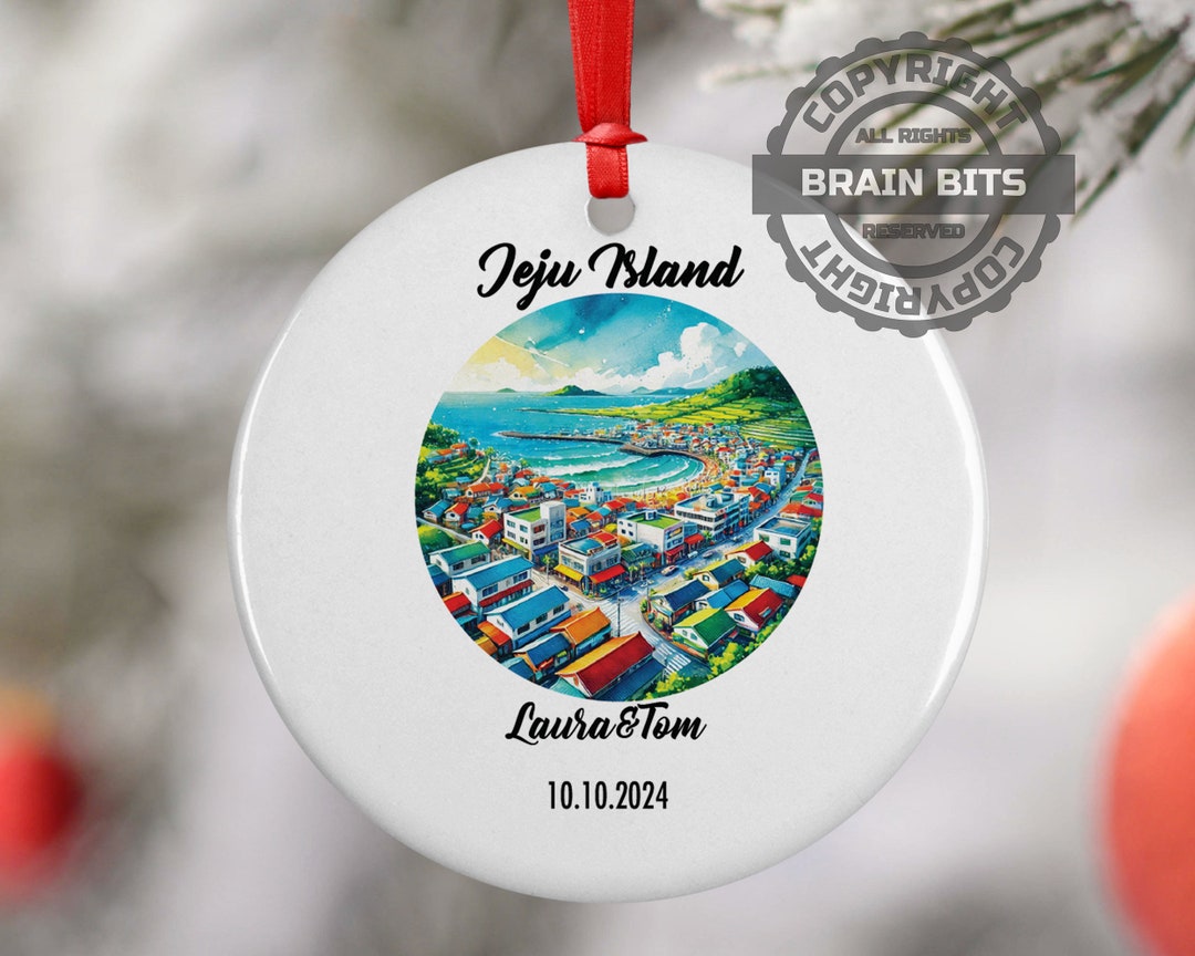 Jeju Island, South Korea, Ornament, Engagement, Married, Travel, Gift ...