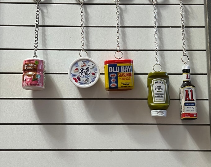 Mini FOOD Keychains - Etsy