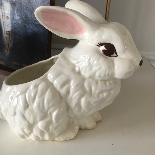 Rabbit Planter - Etsy