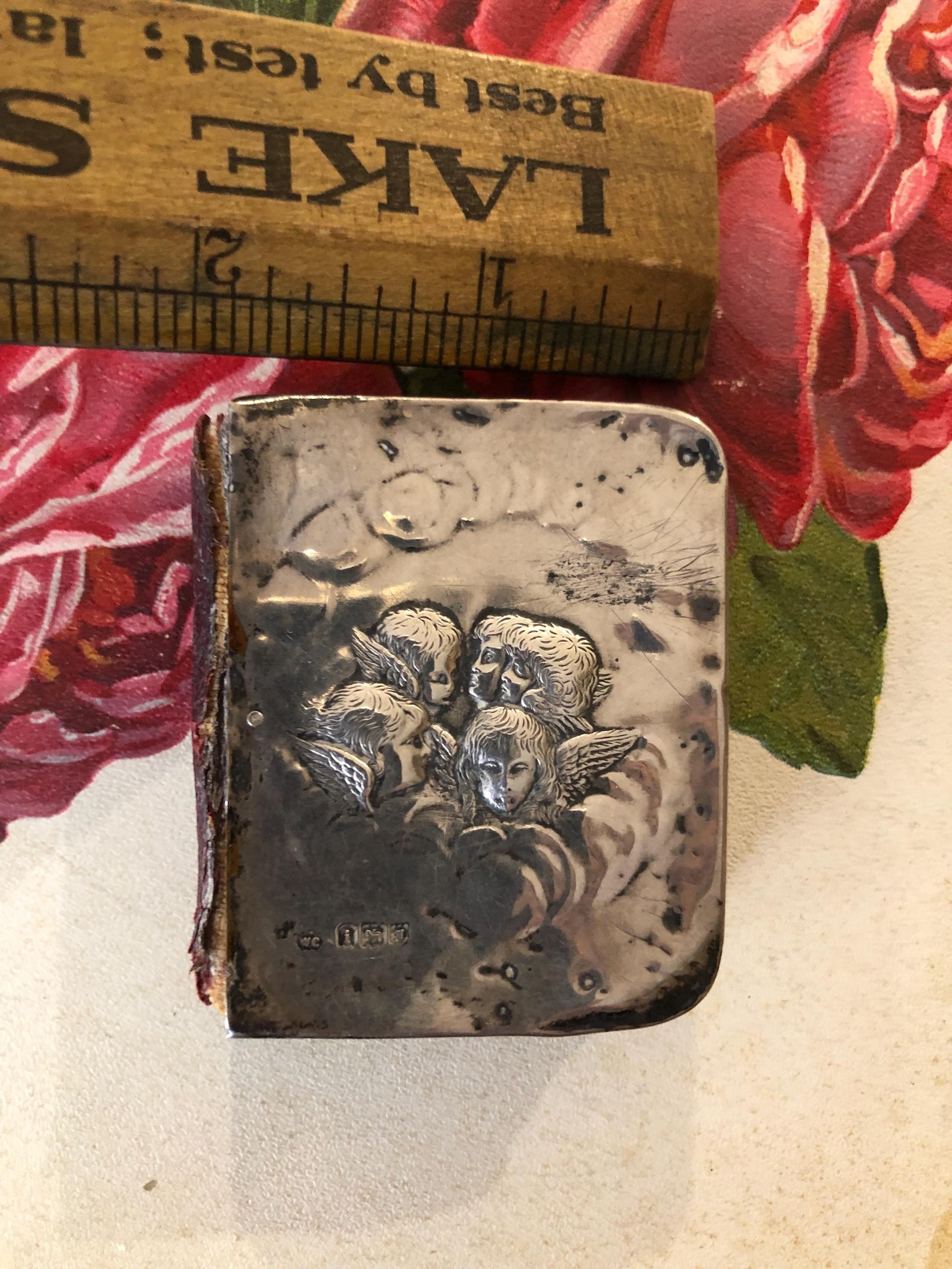 Antique Book Miniature Common Prayer With Sterling Silver Cover ...