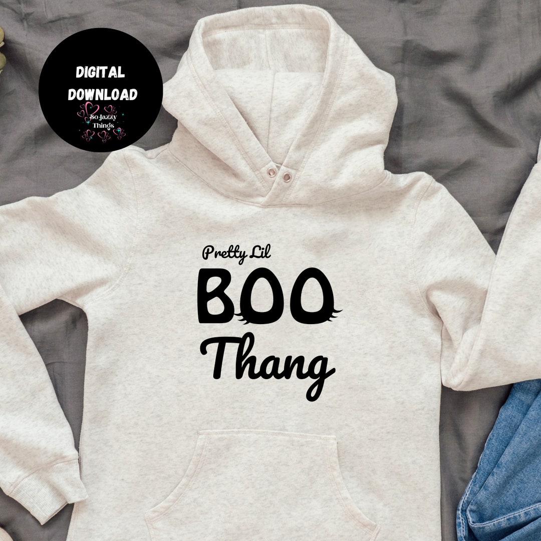 Pretty Lil Boo Thang SVG PNG PDF Halloween Boo Quote Digital Download ...