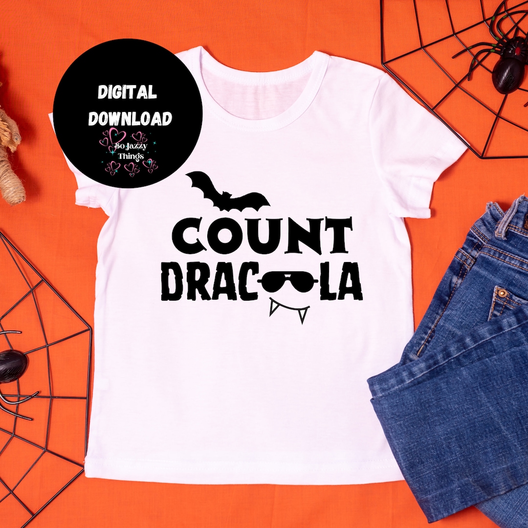 Vampire Svg Count Dracoola SVG Dracula Png Kids Halloween - Etsy UK