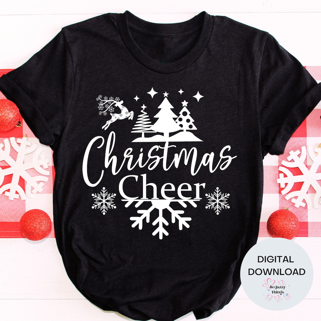 Christmas Cheer SVG Design Winter Holiday Design File - Etsy