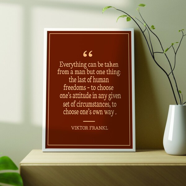 Viktor Frankl - Etsy