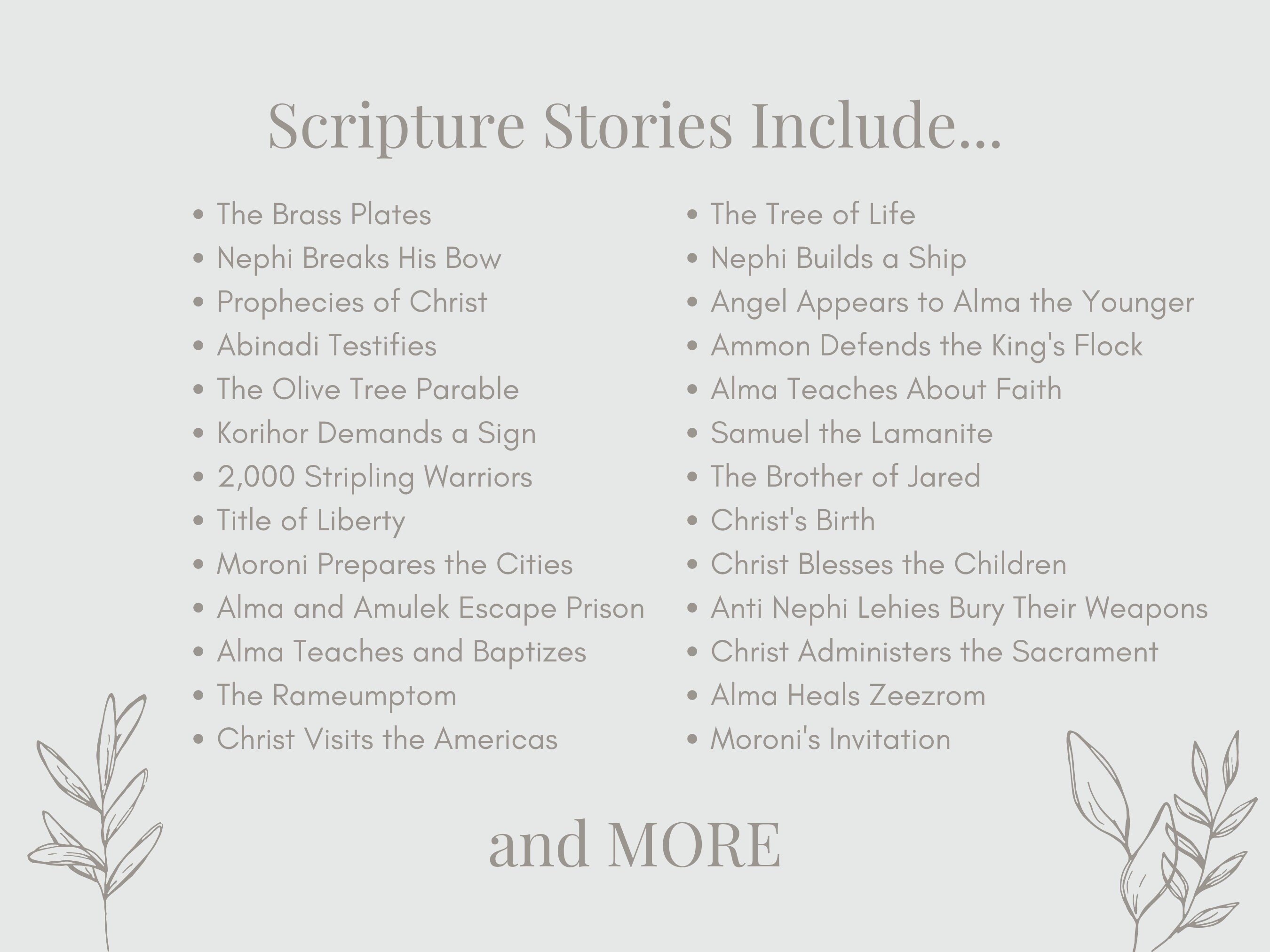 PRINTABLE SCRIPTURE Cards Book of Mormon Scripture Cards Digital ...