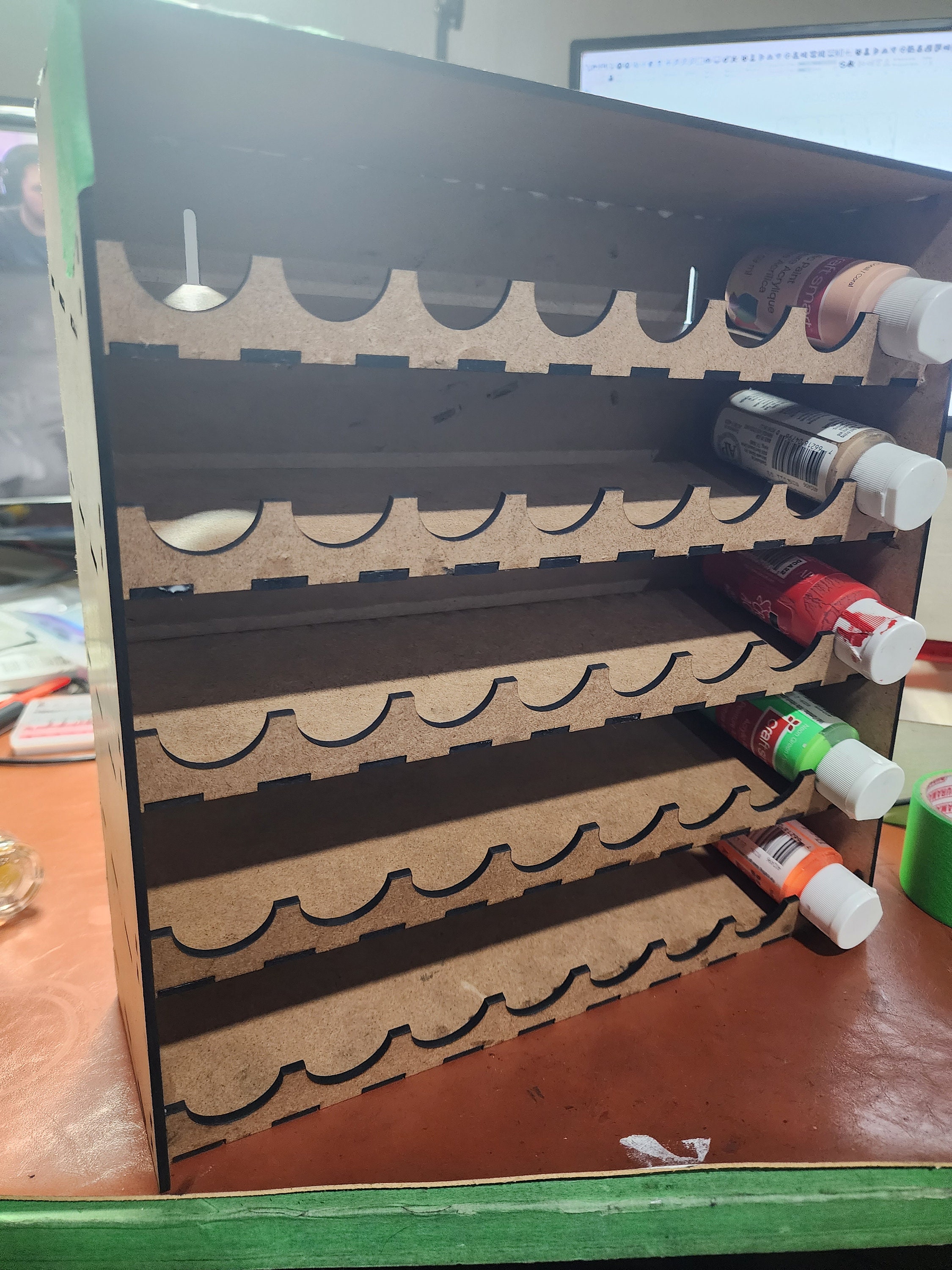 NEW- MINI 2oz Paint Rack - Cutting Files - Etsy