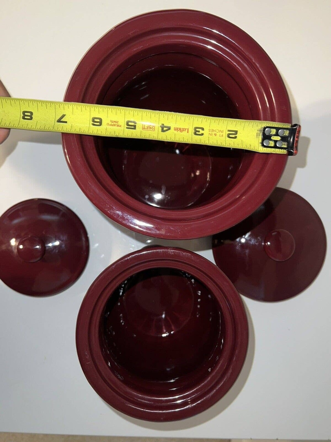 Celebrating Home Stoneware Collection Canisters Jar Set of 2 With Lids - Etsy