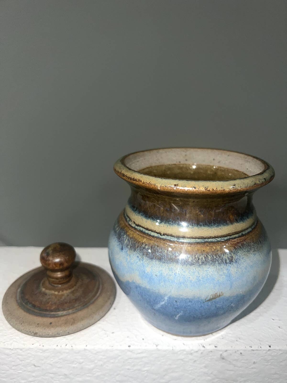 Rhodes Pottery Jar, Rhodes Stoneware Signed - Etsy