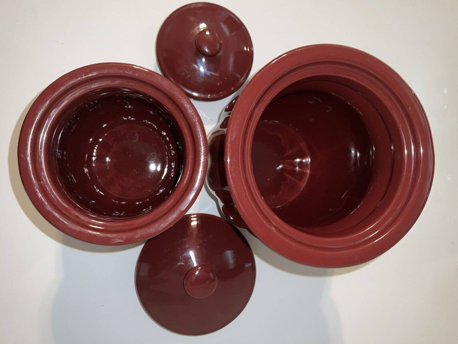 Celebrating Home Stoneware Collection Canisters Jar Set of 2 With Lids ...