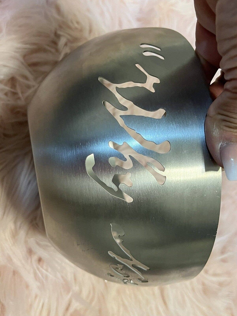 Steelforme Laser Cut Bowl Stainless Steel Why Not Us Steve Jacobson ...