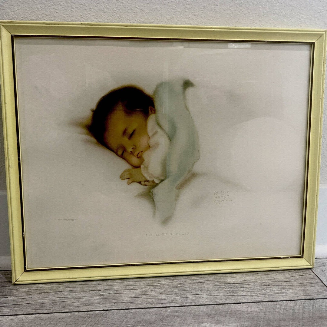 BESSIE Pease Gutmann Color Lithograph NO. 650 A Little Bit of Heaven ...