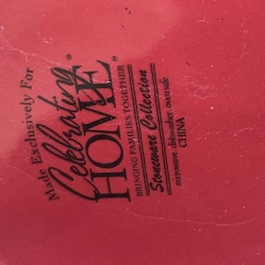 Celebrating Home Stoneware Collection Canisters Jar Set of 2 With Lids ...