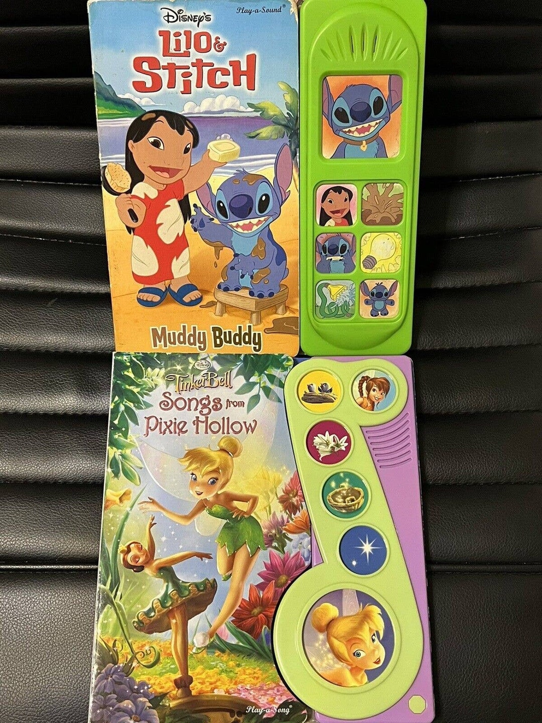 Tinkerbell and Lilo & Stitch Play a Sound RARE Lot of 2 - Etsy