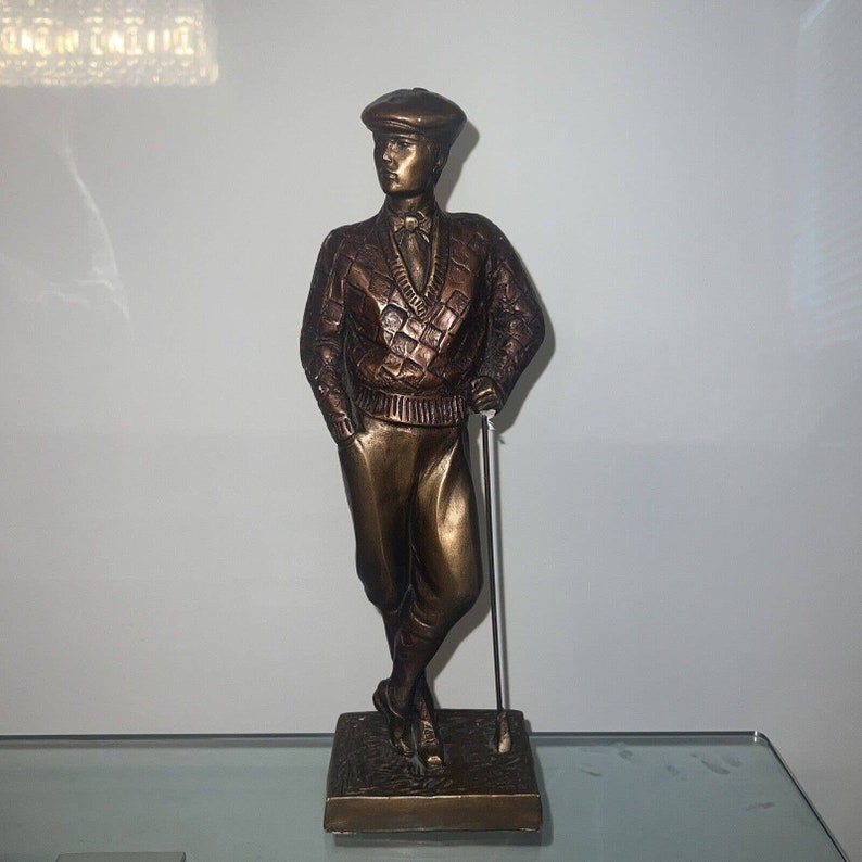 Very Rare Austin Productions Country Club Golfer Sculpture A. Daniel ...