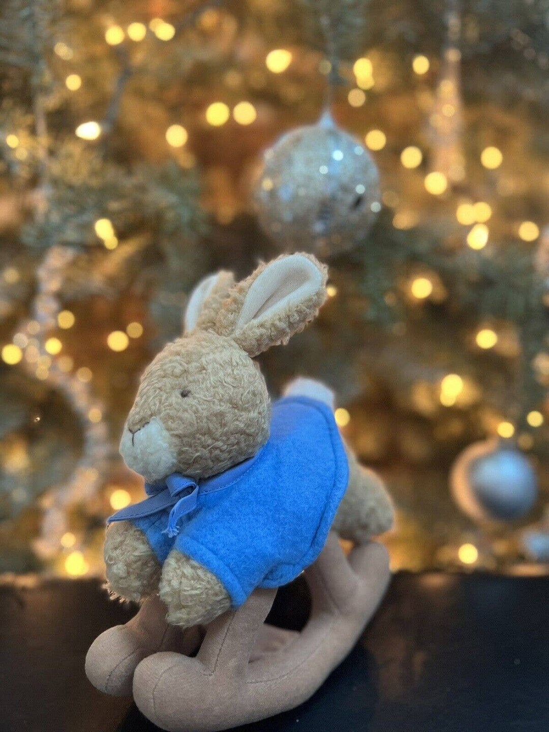 Vintage Peter Rabit Plush Rocking Bunny Nursury Baby Unique - Etsy