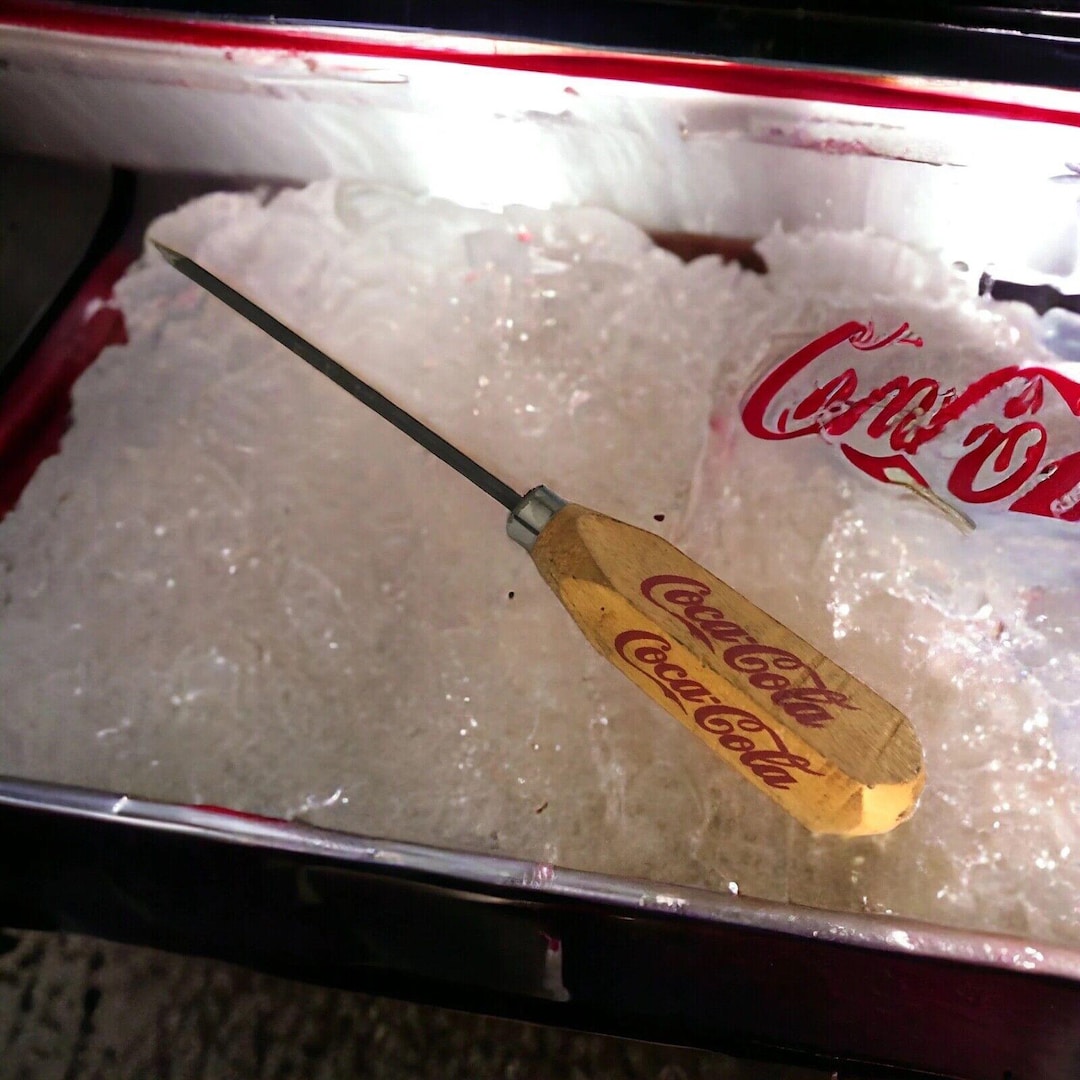 Vintage Coca Cola Ice Pick Vintage Style Wood Handle Collectible - Etsy