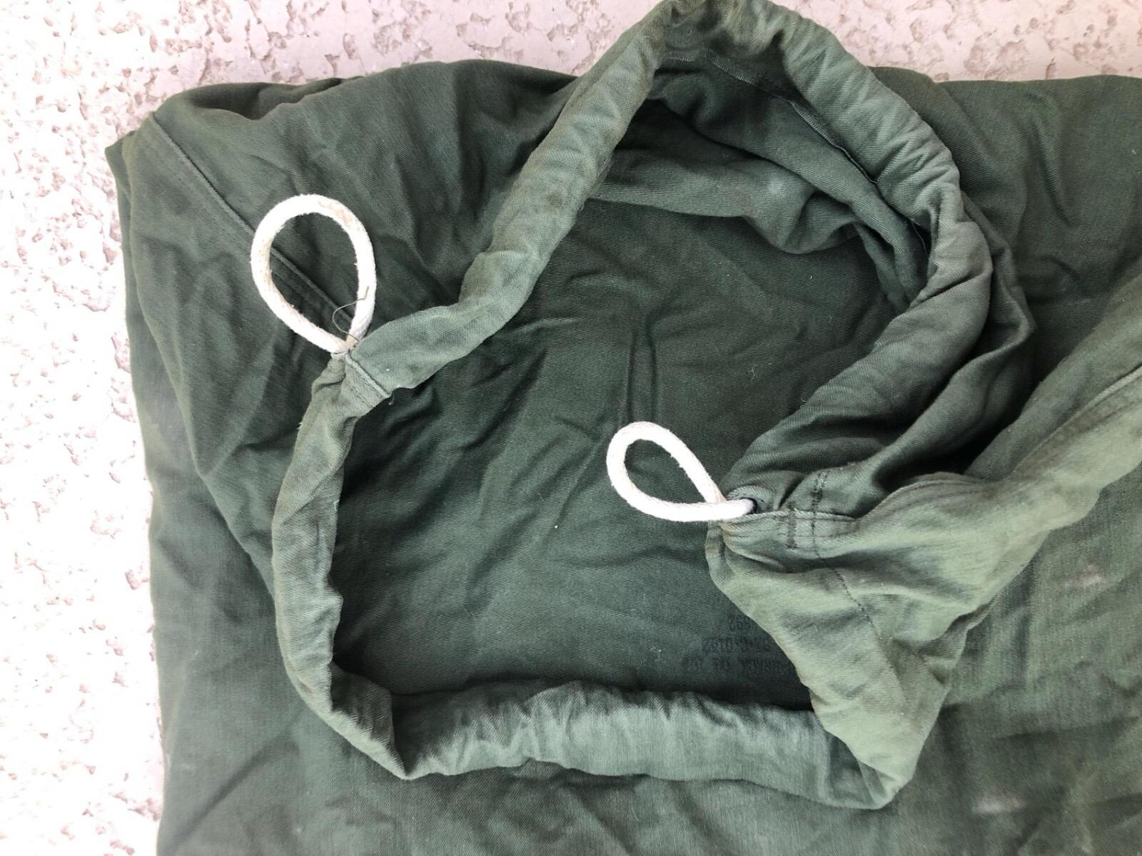 Vintage US Army Barrack Bag: 1960s OG-107 Cotton Sateen Duffel - Etsy