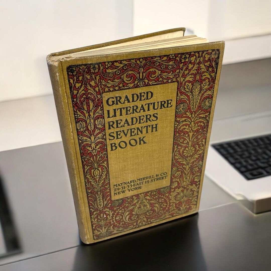1901 School Book Graded Literature Readers Seventh Book, Maynard ...