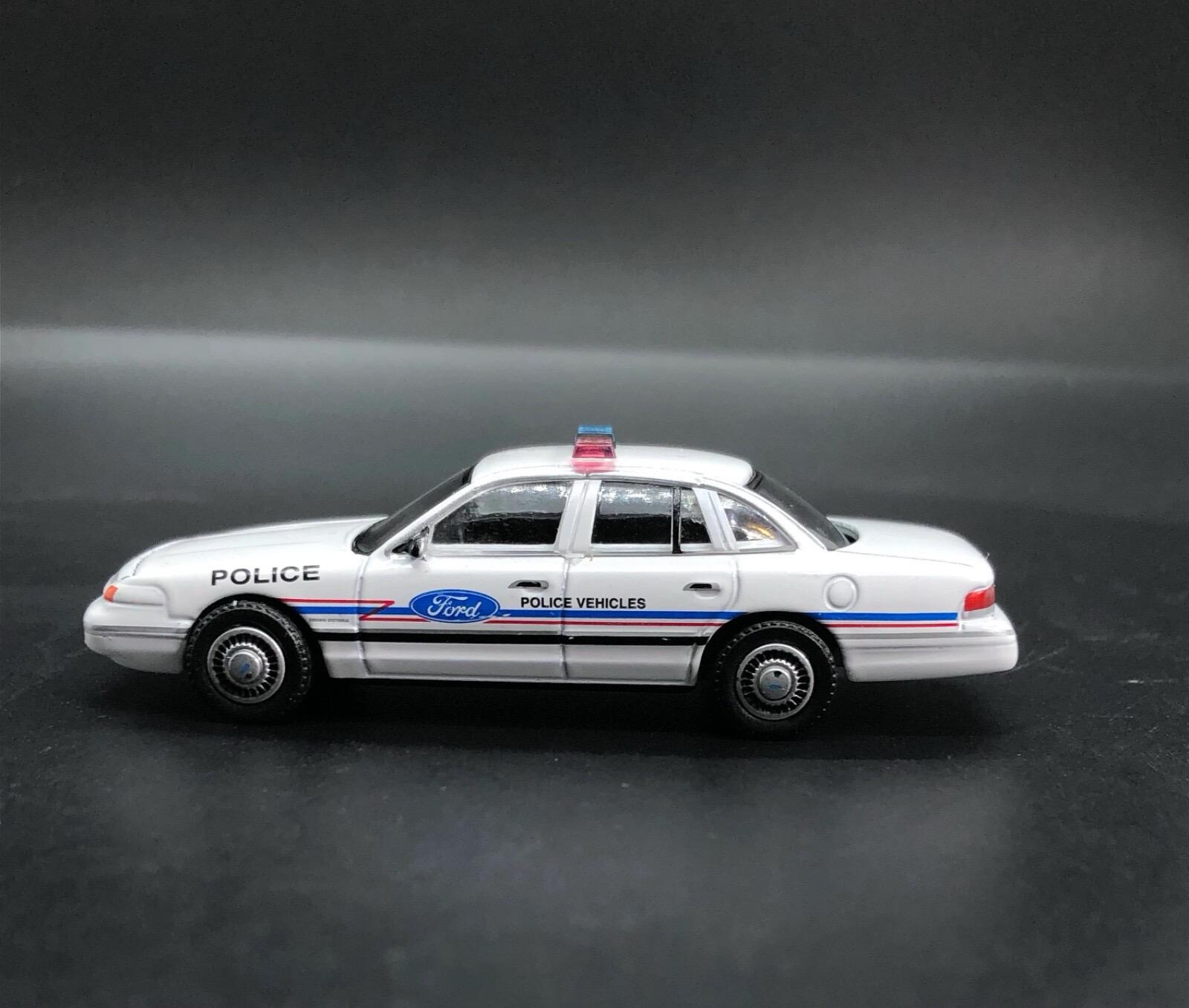 1993 Ford Crown Victoria Police Interceptor Model Car 1/64 Diecast ...