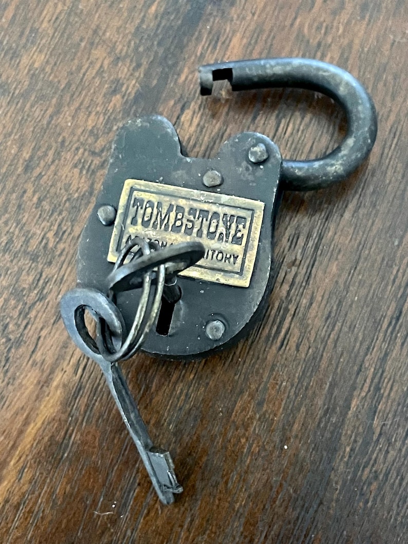 Tombstone Territorial Prison Arizona Jail Lock With Keys Americana ...