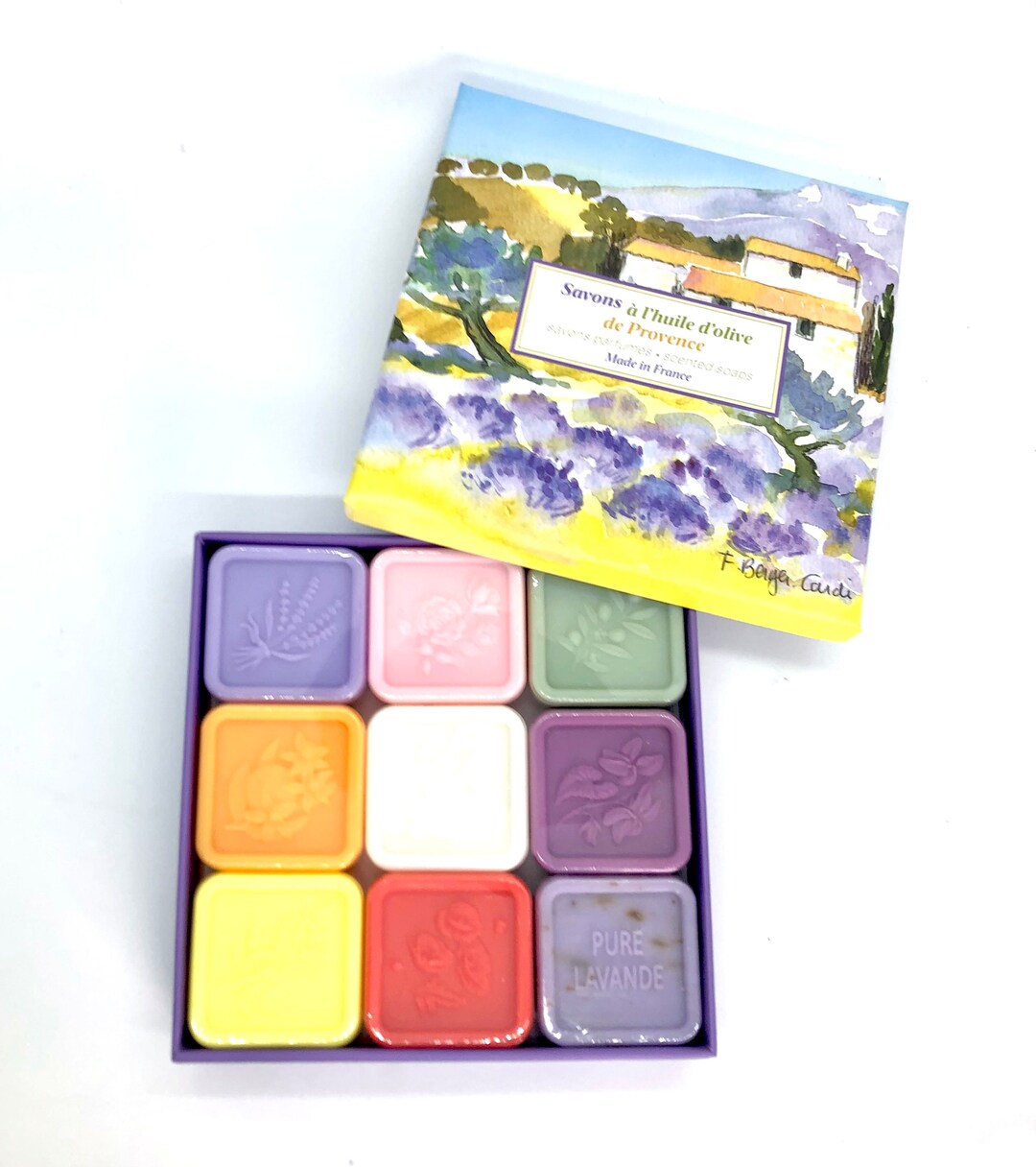 Luxury Set 9 Soaps 25g PDO Olive Oil From Provence - Etsy