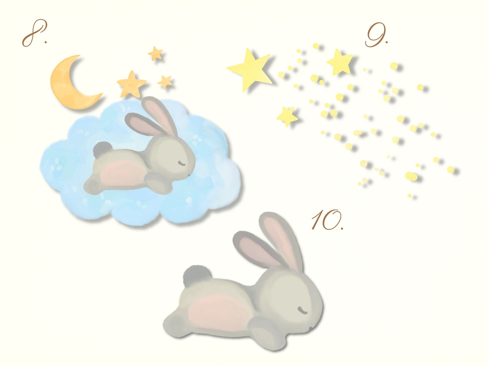 Baby Animals Watercolor Clipart Nursery Clipart Spring - Etsy