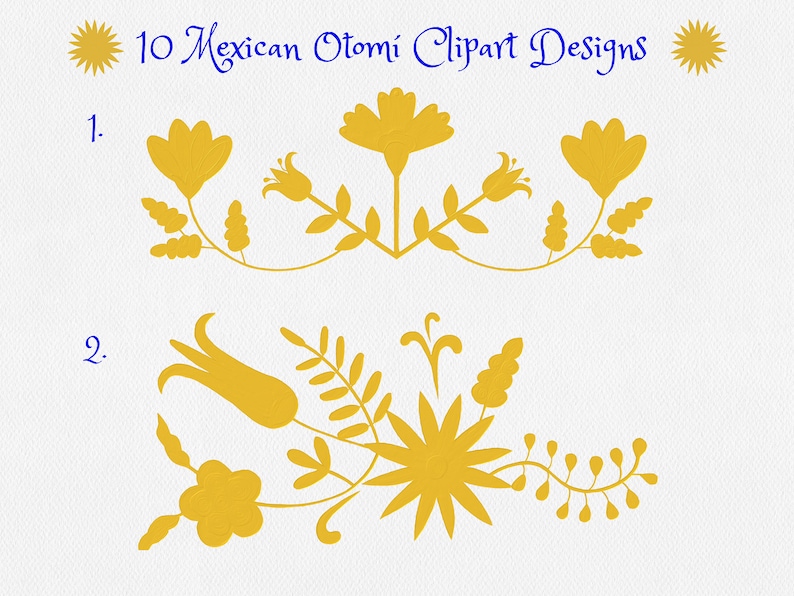 Mexican Otomi Clipart: Oil Overlays for Creative Projects | Clipart ...