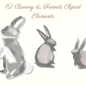 Baby Animals Watercolor Clipart Nursery Clipart Spring - Etsy