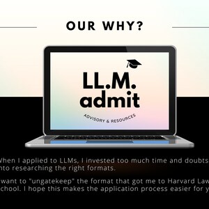 CV Law School Template | LL.M. Resume Template | J.D. Resume Template ...