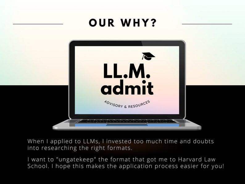 CV Law School Template | LL.M. Resume Template | J.D. Resume Template ...