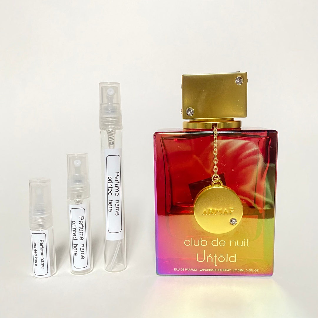 Armaf Club De Nuit Untold BR540 Clone 3ml/5ml/10ml Sample - Etsy
