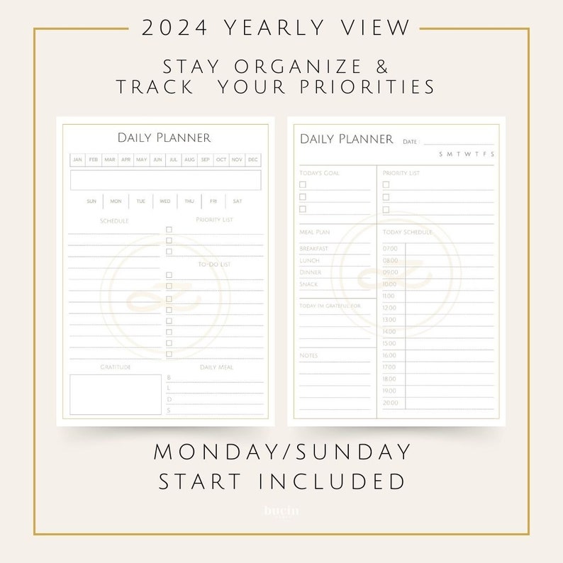 2024 Printable Planner Jungkook Undated Planner in A4 A5 Size - Etsy