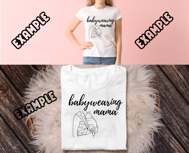 Babywearing PNG SVG, Mama Digital Png, Clipart Cut File Cricut ...