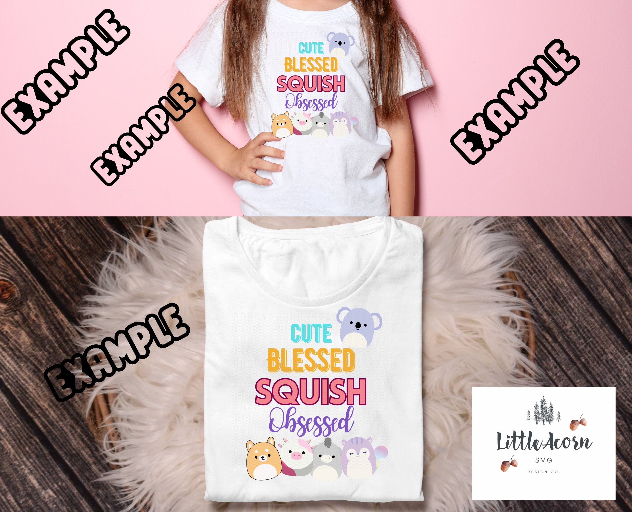 Squish Obsessed PNG Instant Download Print Then Cut PNG Squishy Animals ...