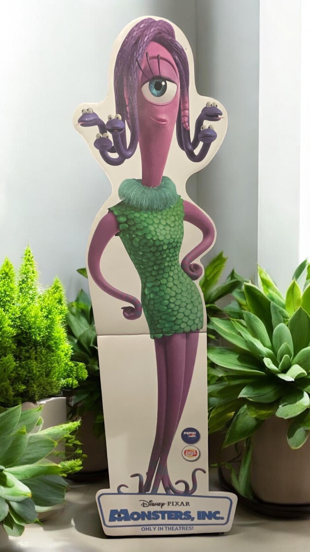 Stunning 6FT (72") Monsters Inc. 'CECILIA' Cardboard Promo Stand! - Etsy