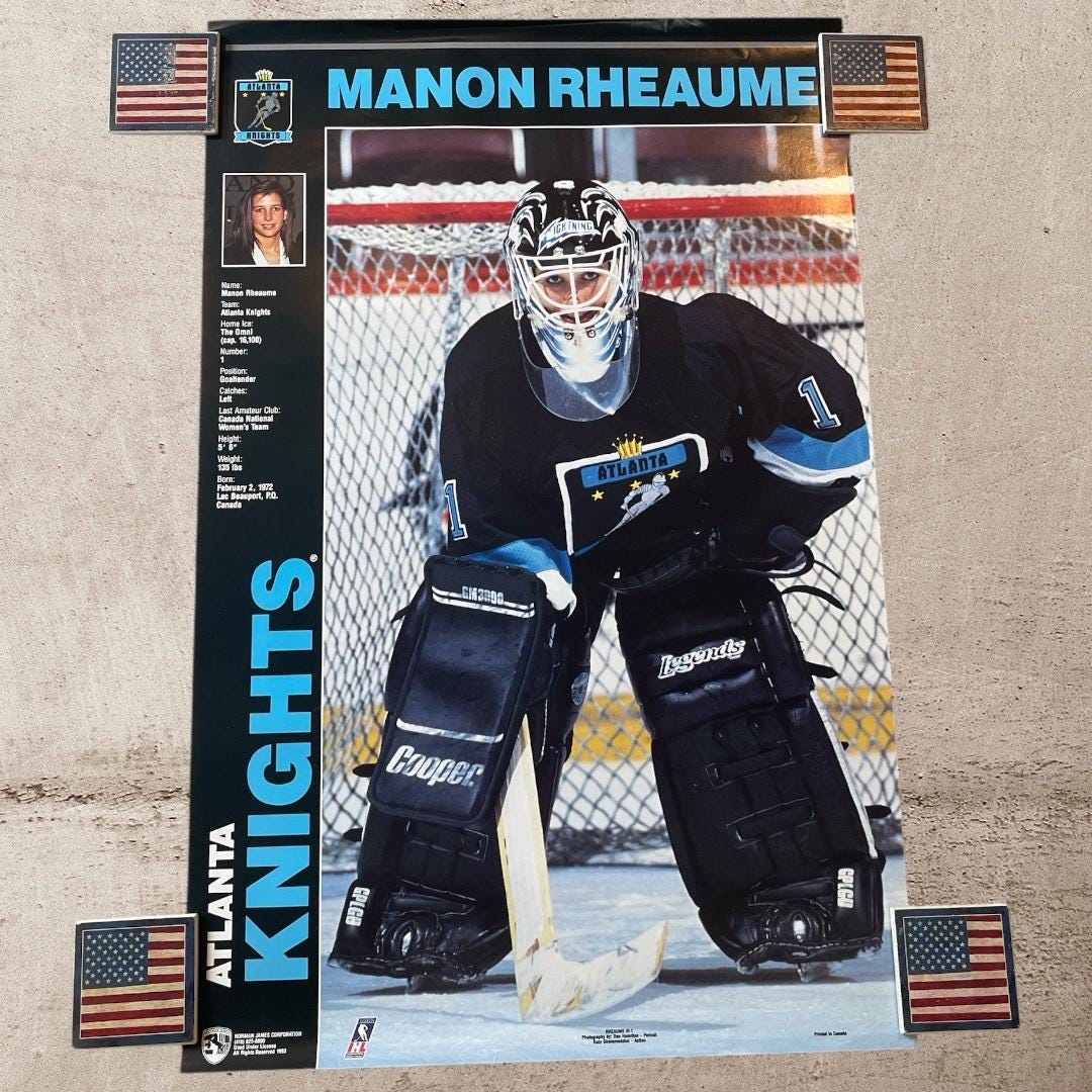 Manon Rheaume Rookie Card