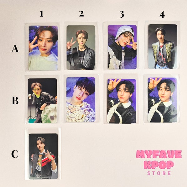Stray Kids Bang Chan Official Photocard - Etsy