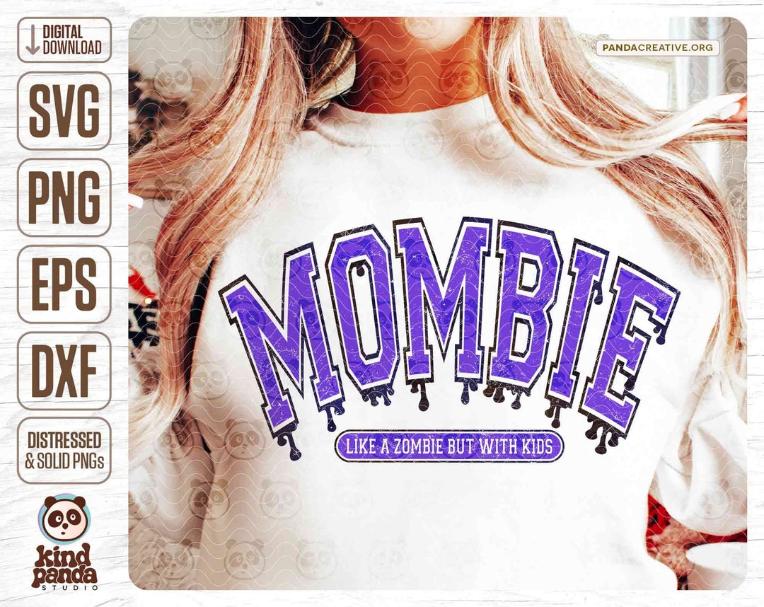 Purple Mombie SVG PNG DXF, Spooky Mama Svg, Trendy Halloween Mom Svg ...