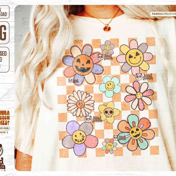 Pumpkin Face Screen Print - Etsy