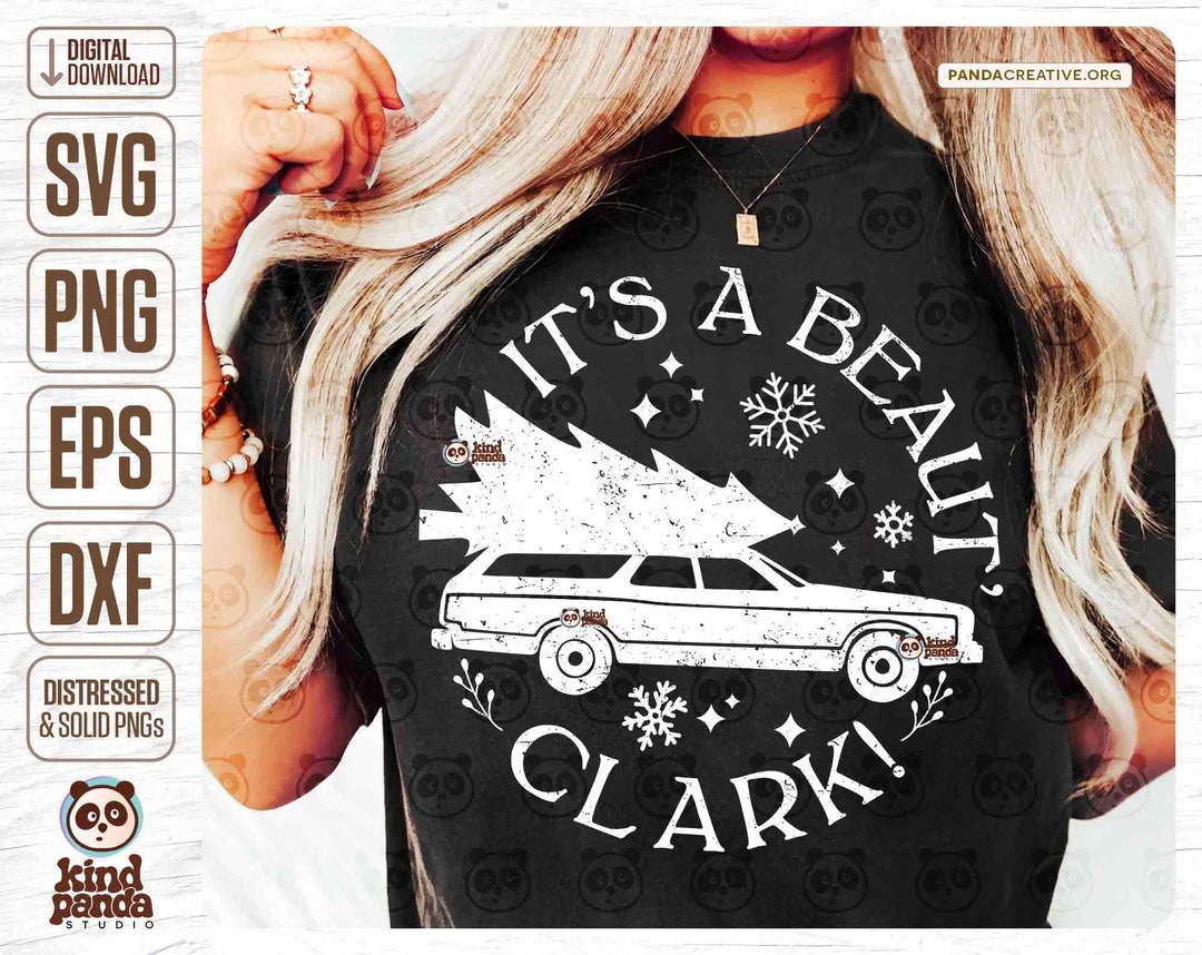 It's a Beaut Clark PNG SVG, Funny Christmas Shirt DTF Transfer, Holiday ...