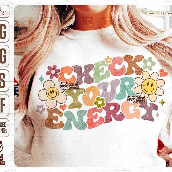 Check Your Energy Svg - Etsy