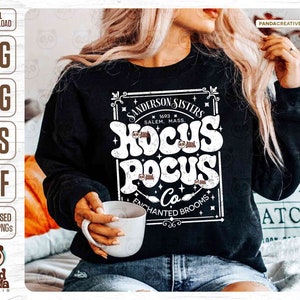 Groovy Hocus Pocus Co. SVG PNG DXF, Popular Halloween Dtf Transfer ...