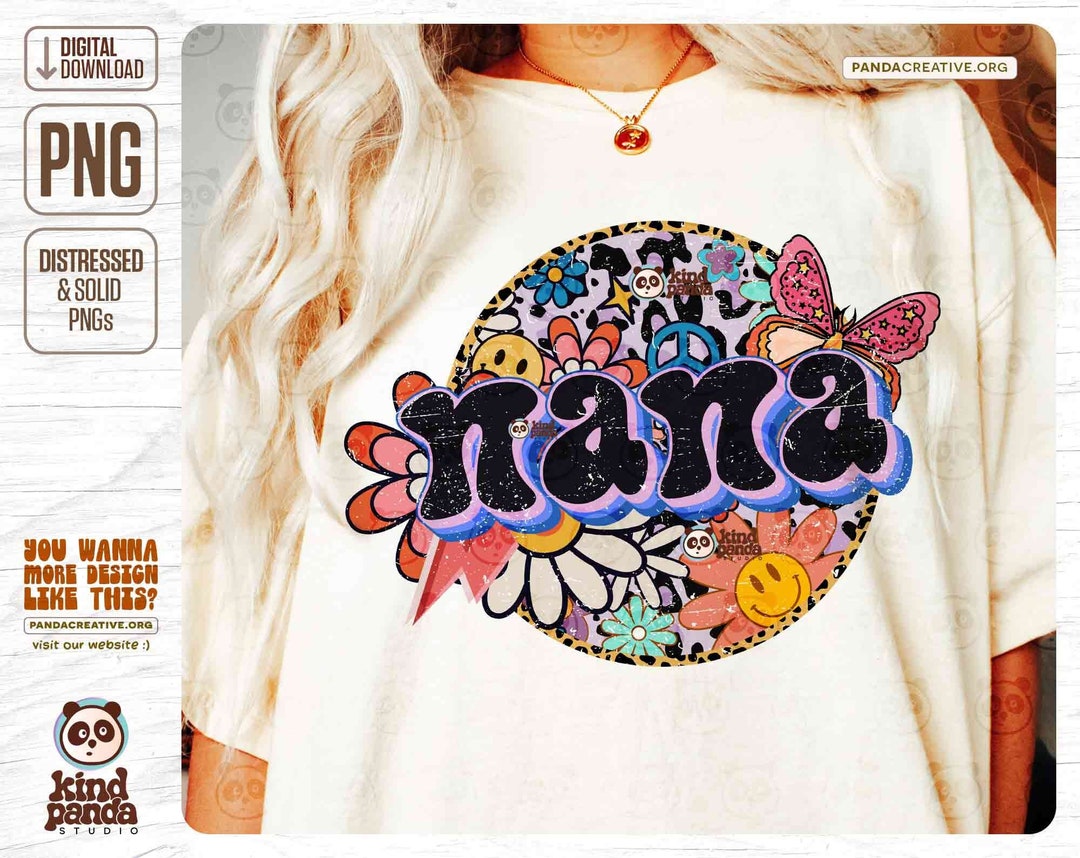Leopard Print Nana PNG Sublimation, Retro Grandma Png Shirt Design ...