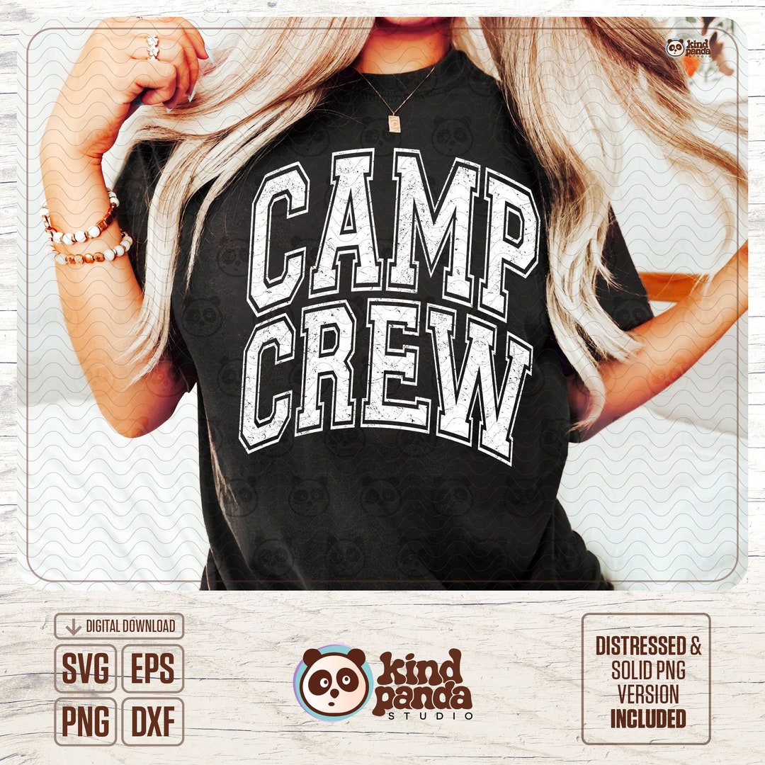 Camp Crew SVG PNG, Camping T-shirt Png Sublimation, Camp Life Svg ...