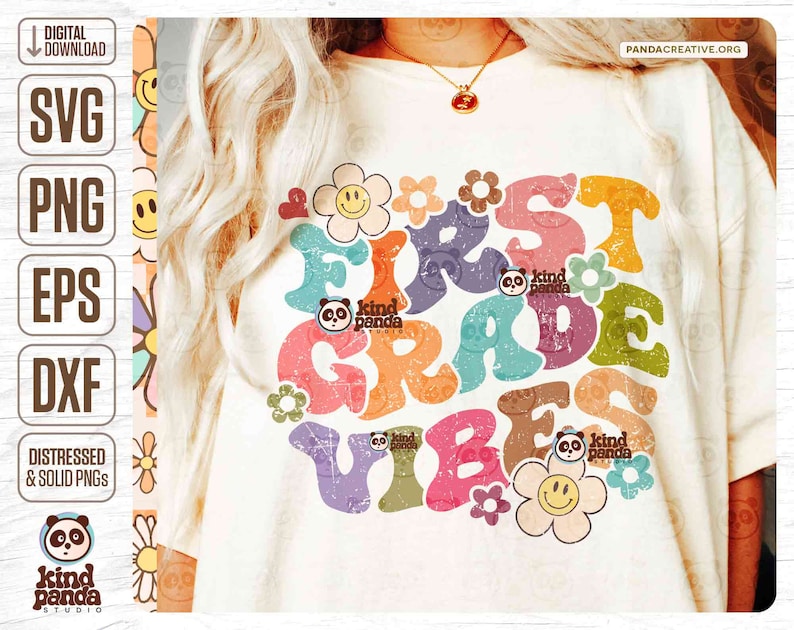 First Grade Vibes SVG PNG Retro Sublimation Back to School - Etsy First Grade Vibes SVG PNG Retro Sublimation Back to School - Etsy