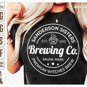 Sanderson Sisters Brewing Co SVG PNG, Halloween Coffee Mug Tumbler ...