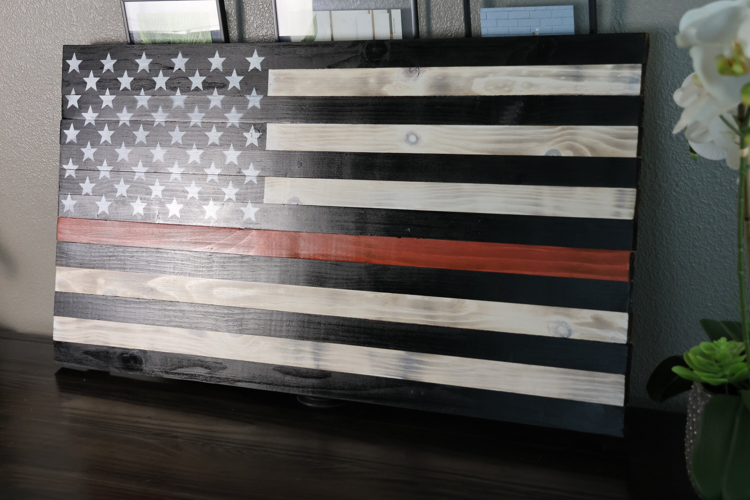 Rustic Wood American Flags and Custom - Etsy