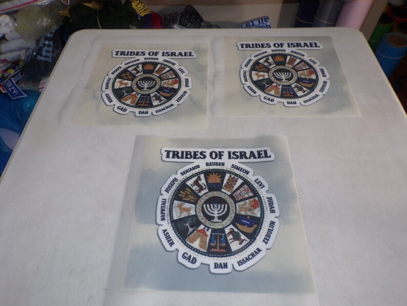 NEW DTF Exclusive the 12 Tribes of Israel - Etsy