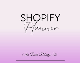 Shopify Planner Stay Organized, Achieve Goals, and Elevate Your Shop ...